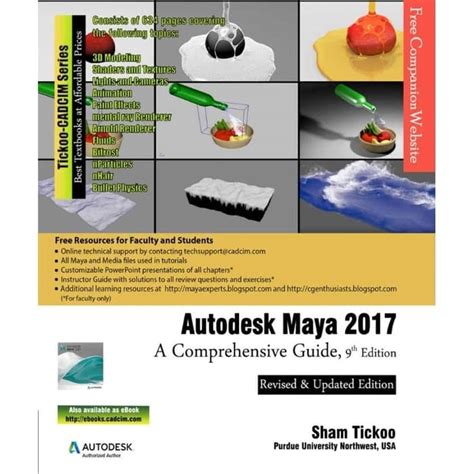 jual buku autodesk maya 2017 a comprehensive guide cadcim