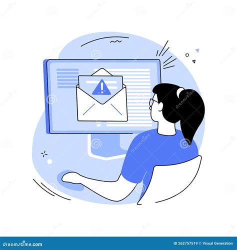 Malicious Attachments Isolated Cartoon Vector Illustrations Stock Vector Illustration Of