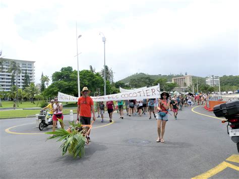 Une Centaine De Personnes A Manifesté Contre Les Travaux De Lanse Vata