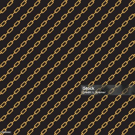 검은 색 배경에 황금 체인 대각선 원활한 패턴입니다 바로크 실크 섬유 프린트 바틱 패션 장식품 벽지 포장지 0명에 대한 스톡 벡터 아트 및 기타 이미지 Istock