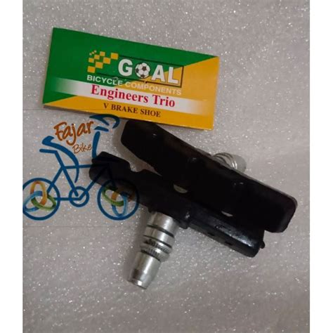 Jual Karet Rem V Brake Kampas Rem V Brake Sepeda MTB BMX Lipat Kunci L Shopee Indonesia