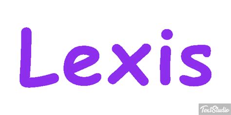 Lexis Name Animated  Logo Designs