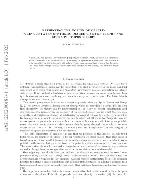 Rethinking The Notion Of Oracle A Link Between Synthetic Descriptive Set Theory And Effective