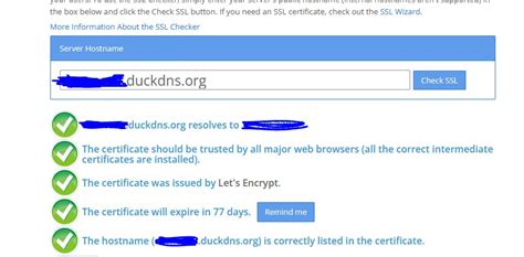 Duckdns And Certificate Problems Configuration Home Assistant Community