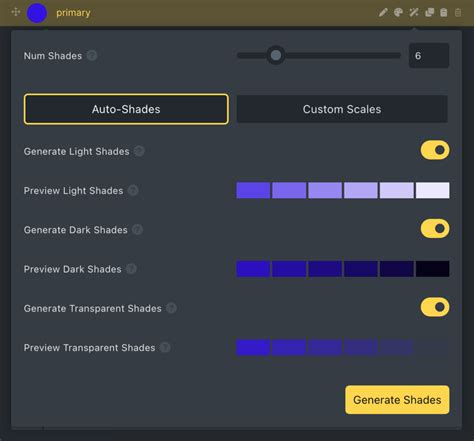 Colors Advanced Themer