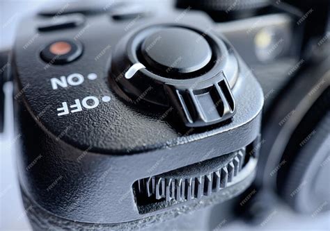 Premium Photo Closeup Of The Cameras Shutter Lever Iso Sensitivity