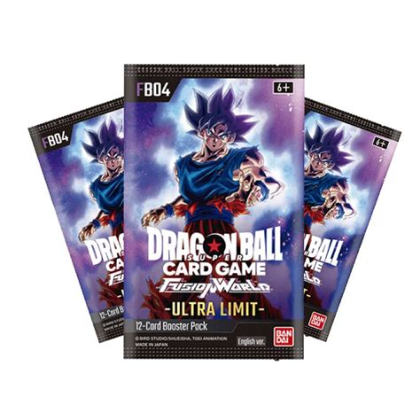 Ripley Caja Sobres Bandai Dbs Fusion World Fb04 Ultra Limit