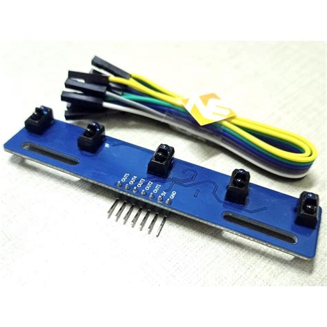 infrared sensor 5 way ir tracking module line follower robot arduino shopee malaysia
