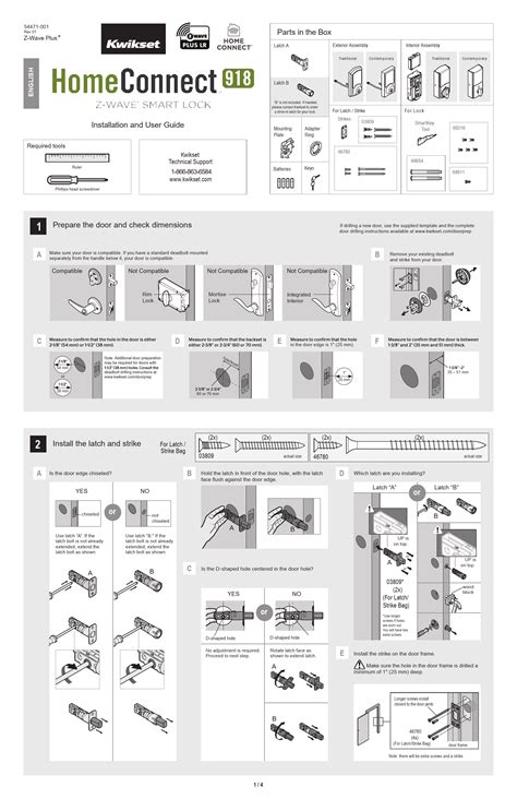 Kwikset 918 Smart Lock Installation Guide And User Manual