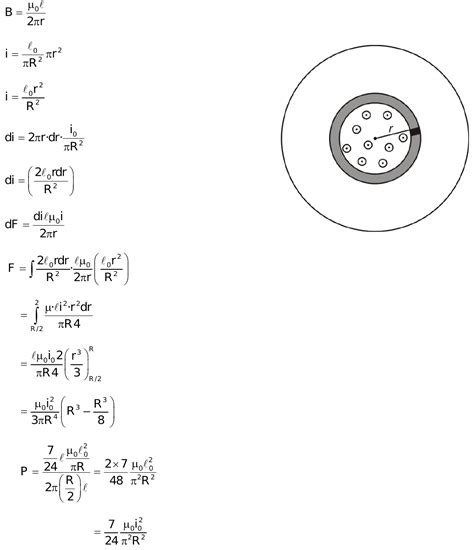 NtA Cylindrical Long Wire Of Radius R Carries Current I Uniformly