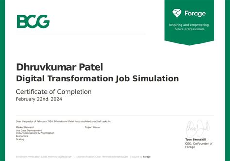 Dhruv Patel On Linkedin Digitaltransformation Agilecollaboration Bcginsights Foragesimulation