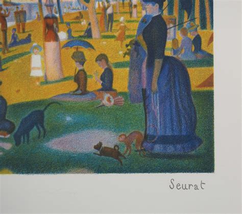 Un Dimanche Après Midi à Lîle De La Grande Jatte De Georges Seurat N