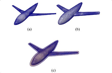 illustration of the minkowski sum boundary surface envelope surface
