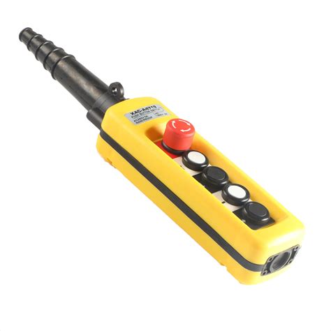 Xac A Rainproof Emergency Stop Crane Push Button Switch Pendant Hoist Control Station