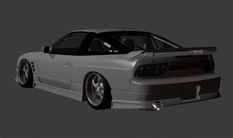 G Corporation Flash V2 Nissan 180sx Body Kit Gts Gt6 Gt7 Base 3d Model Cgtrader