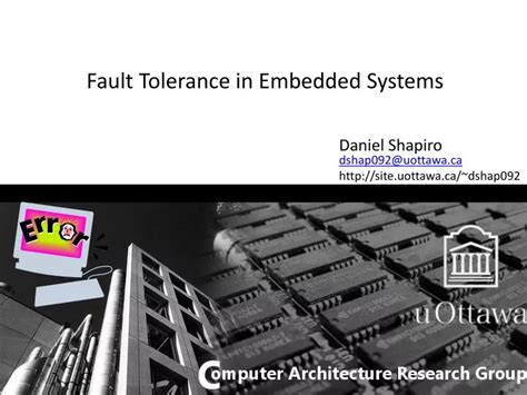 Ppt Fault Tolerance In Embedded Systems Powerpoint Presentation Free Download Id1581311