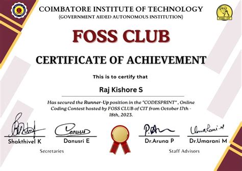 Raj Kishore On Linkedin Codesprint Runnerup Codingjourney Foss