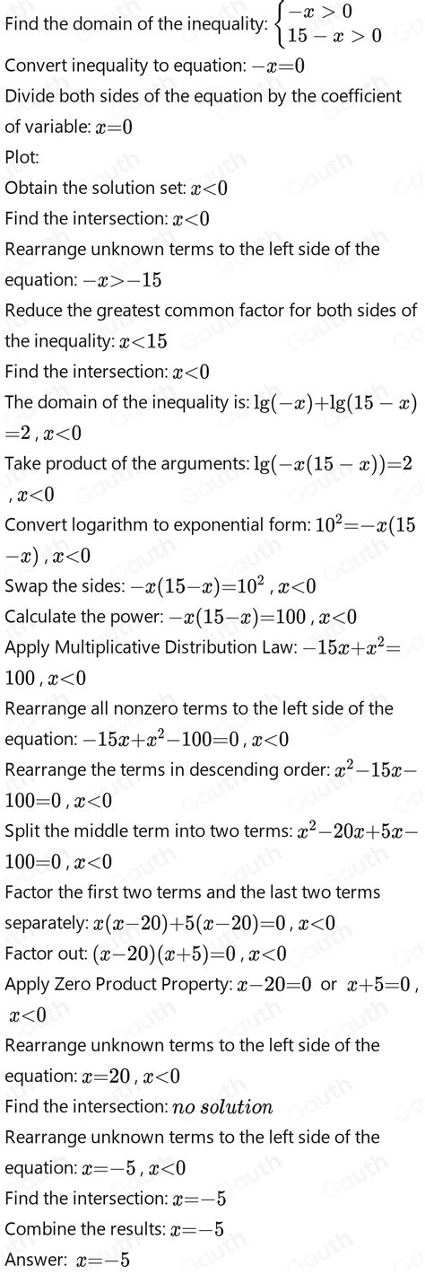 solved log x log 15 x 2 [algebra]
