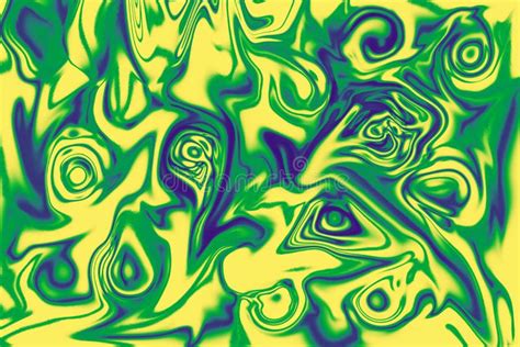 Liquid Cover Poster With Modern Uv Color Multicolored Abstract Geometric Pattern With Smooth