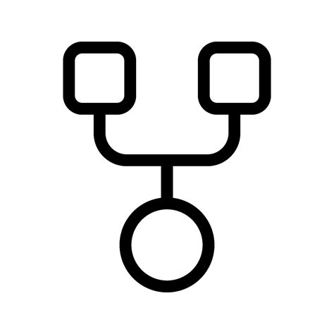 Code Fork Icon Vector Symbol Design Illustration Vector Art At Vecteezy