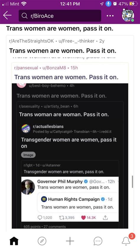 Trans Women Are Womenpass It On Rluvapp