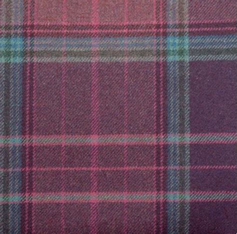 Tartan Plaid Purple Wool Curtain And Upholstery Fabric Artofit