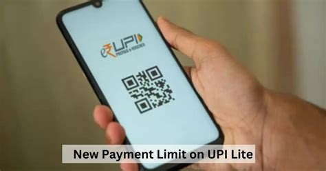 What Is The New Transaction Limit On UPI Lite