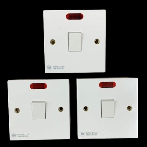Ums 20a Water Heater Switch Air Cond Switch With 3x3 Nut Box Shopee Malaysia