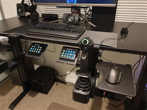 Joystick Hotas Table Mount Long Version Mtsim Monstertech