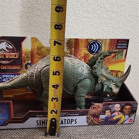 Mattel Jurassic World Sinoceratops Camp Cretaceous Green India Ubuy