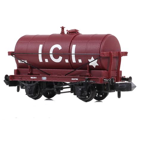 Graham Farish 373 682b 14t Tank Wagon Ici Maroon N Gauge Roxley Models