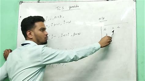 Tcs Interview Question Write A Program In Java To Print The Following Pattern Based On The