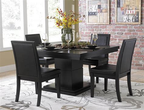 Black Dining Table Set Canada At Natasha Brooks Blog