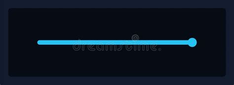 Slider With High Level Ui Element Template Stock Vector Illustration Of Menu Upper 263986100