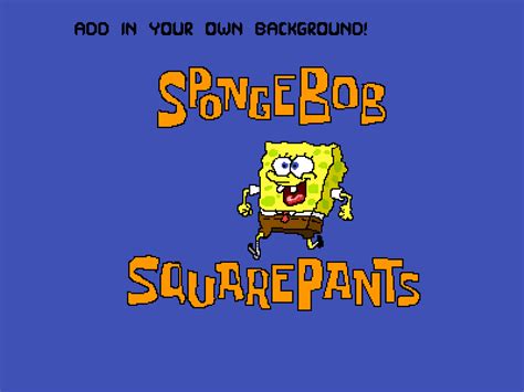 Pixilart Add In Your Own Background To The 1997 Spongebob Intro By PixelPete