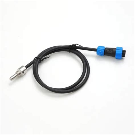 Threaded 1 Wire Ds18b20 Temperature Sensor With M8 Connector For Accurate Temperature Monitoring
