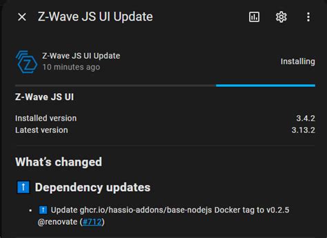 System Freezes When Attempting To Update Z Wave Js Server Configuration Home Assistant Community