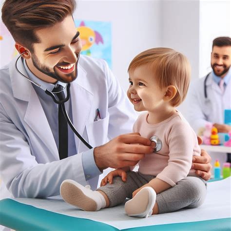 Pediatric Care Premium Ai Generated Image