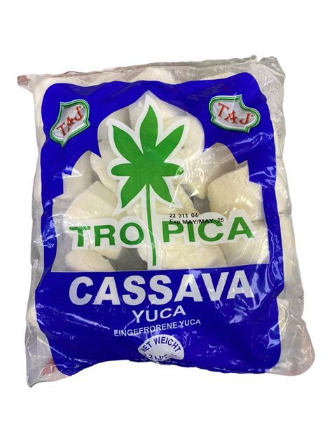 Taj Tropica Cassava Yuca 1kg The Halal Food Shop