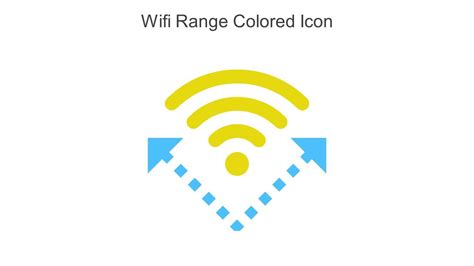 Wifi Range Colored Icon In Powerpoint Pptx Png And Editable Eps Format Ppt Sample