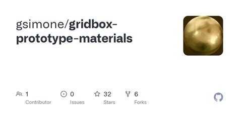 Github Gsimonegridbox Prototype Materials