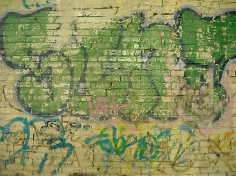Graffiti Brick Wall Texture
