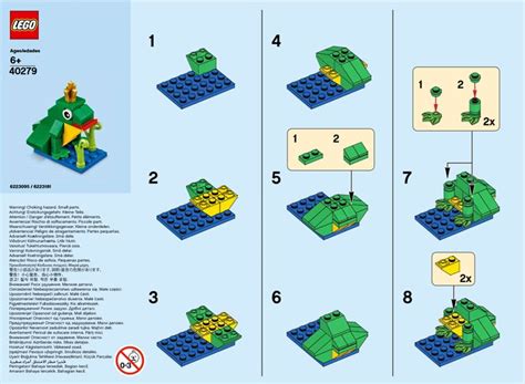 Lego Monthly Mini Build Instructions Frog