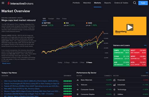 Dark Mode Beta R Interactivebrokers