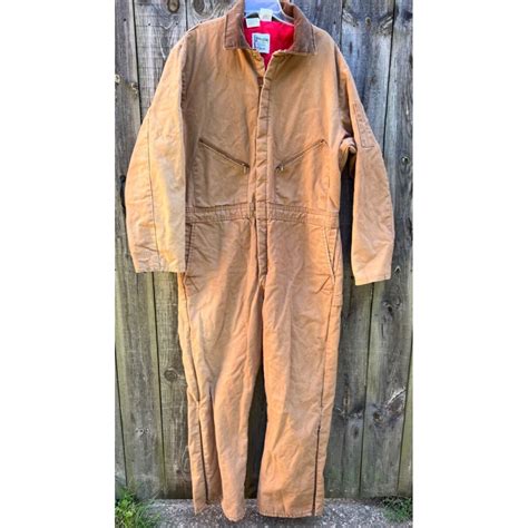 Vtg Walls Zero Zone Insulated Coveralls Outerwear Mens Xl Reg 46 48