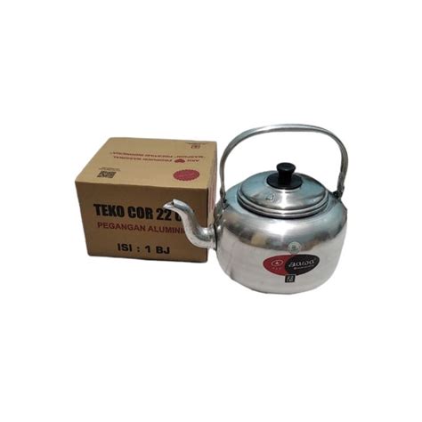 Jual Teko Cor 22 Cm Teko Aluminium Teko Angkringan Teko Air Teko Jadul