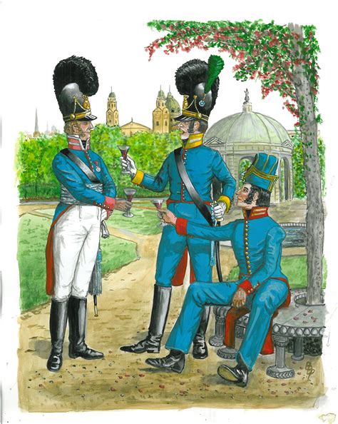 Bavarian Army Uniforms Bavarian Line Infantry Bavarian Napoleonic