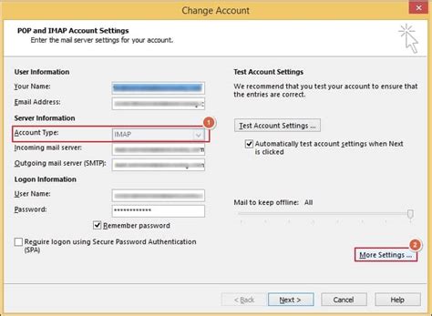 Resolve Outlook Cannot Connect To Imap Server” Error