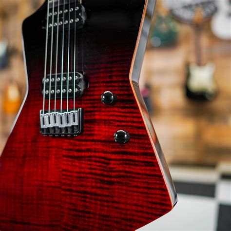 Chapman Guitars Ghost Fret Standard In Gloss Black Blood The Guitar