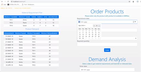 github star219 material requirement processing